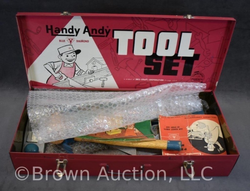 Handy Andy Blue Diamond Tool Chest - complete