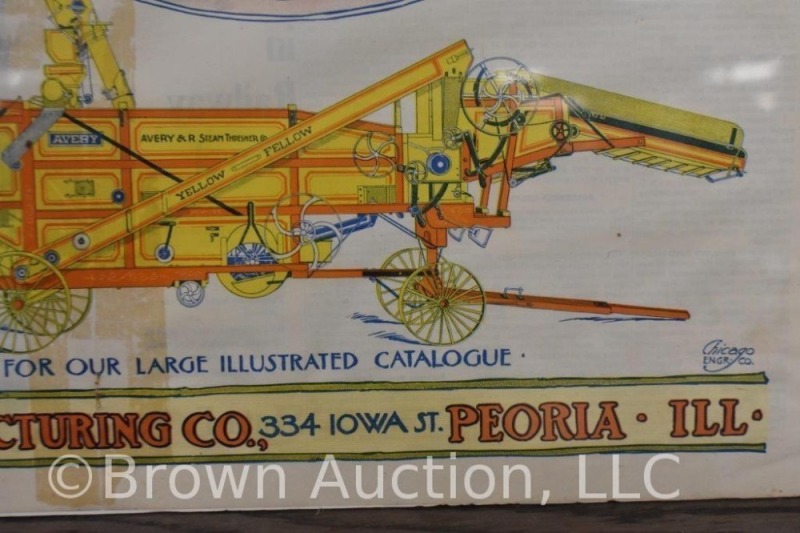 1901 The Avery Manufacturing Co. advertising poster